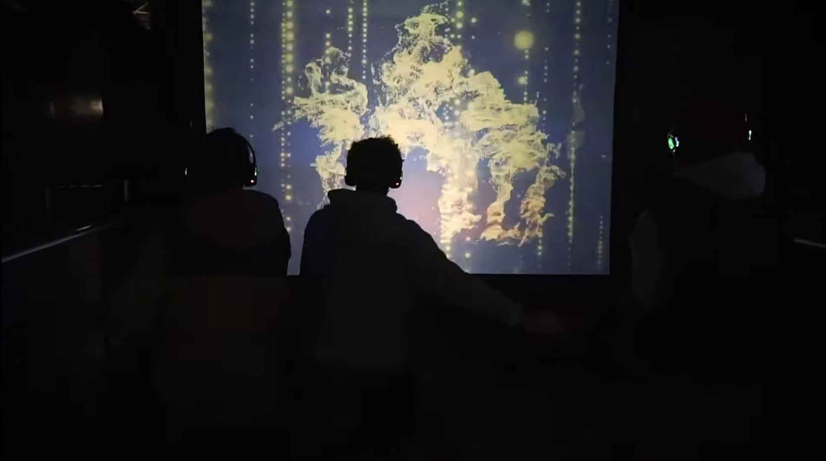 Cross the wall - Installation interactive - Dith Dsgn